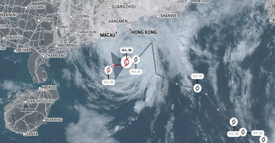 Class Suspensions in Hong Kong Due to Tropical Cyclone Warning ...