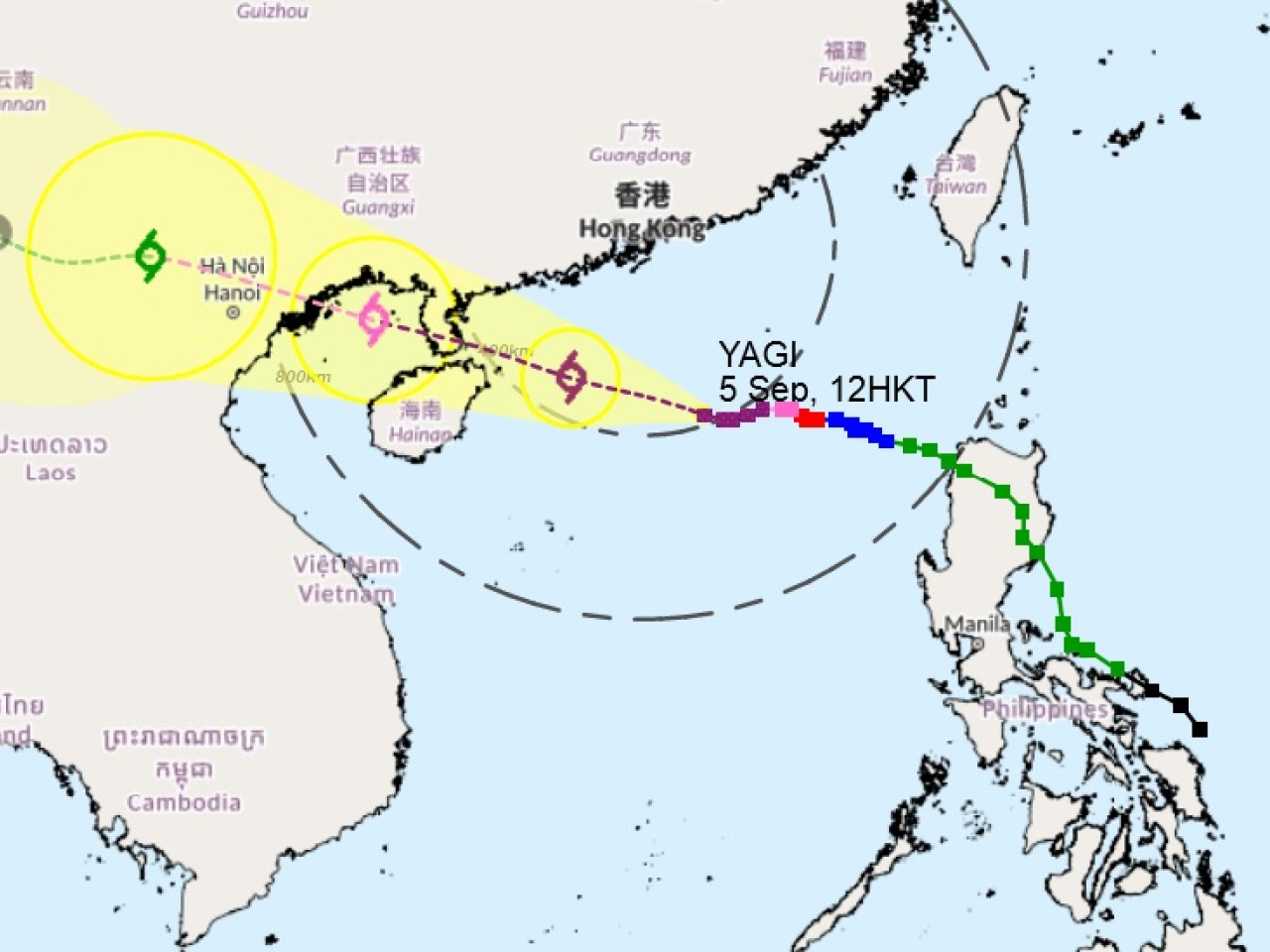 Tropical Cyclone Threatens Hong Kong This Week - Navigator Insurance